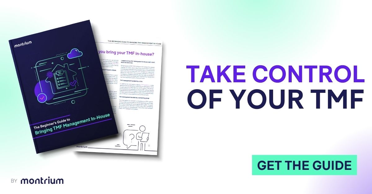 The Beginners Guide to Bringing TMF Management In-House