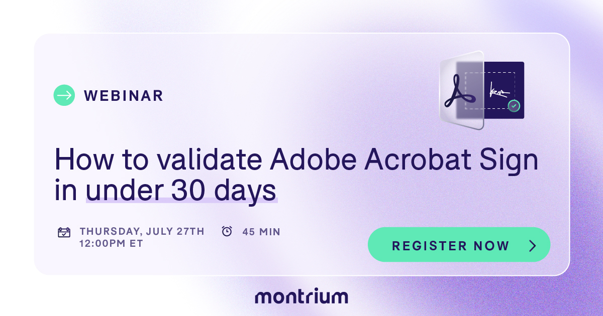 How to Validate Adobe Acrobat Sign in Under 30 days